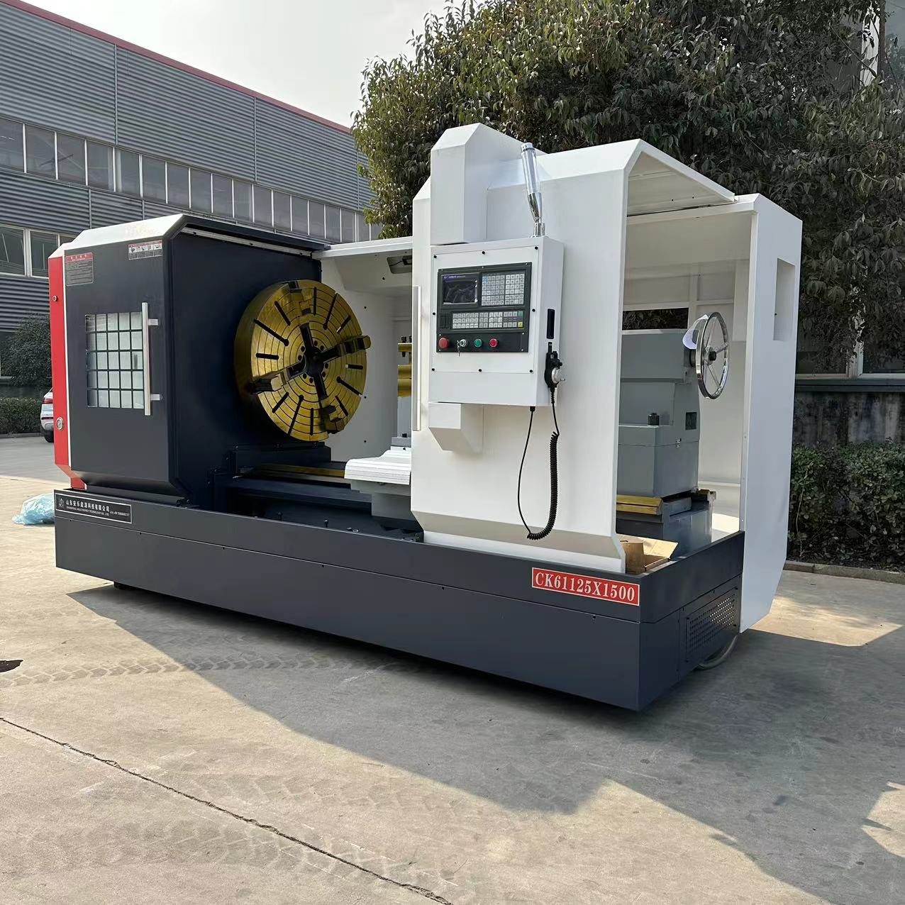 Horizontal Parallel Cutting Large Metal CNC Lathe - Buy CNC Lathe metal ...