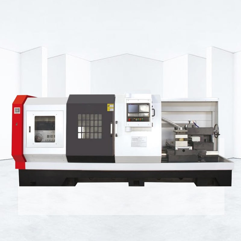 Flat Bed CNC Control Lathe Metal Turning Center Machine - Buy CNC Lathe ...