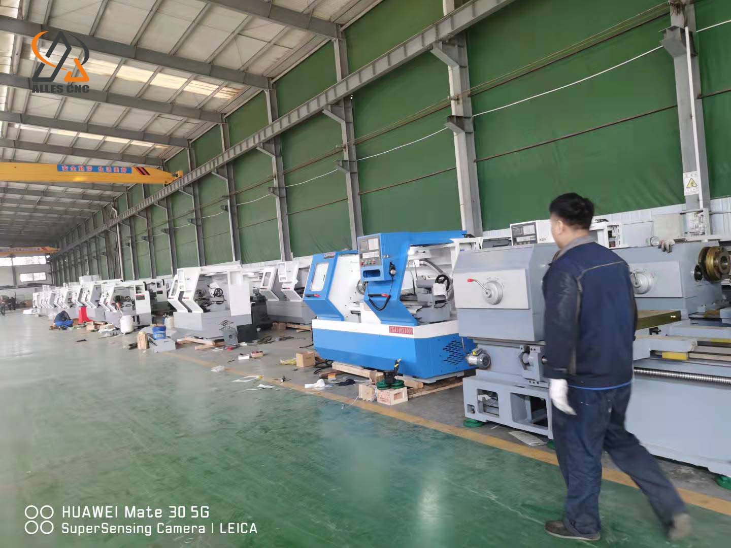 Flat Bed CNC Lathe Linear Rail Turret - Buy CNC Lathe metal, CNC ...