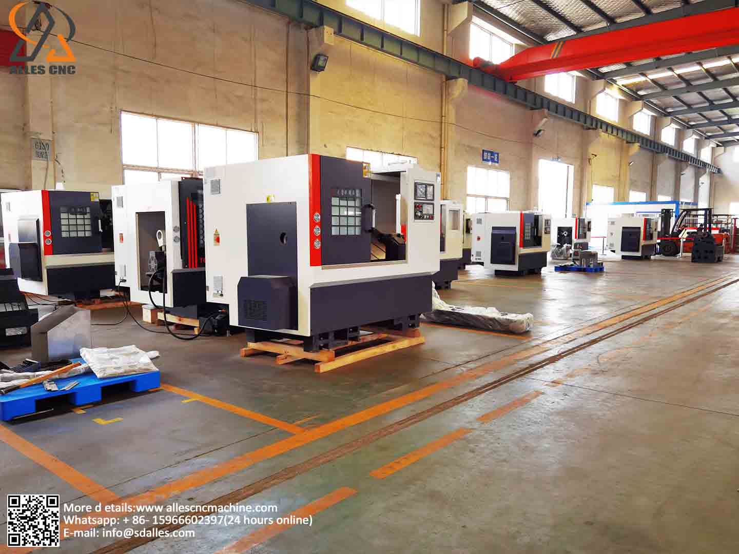 Inclined Rail CNC Lathe Hydraulic Tail Stock Integral Bed Line Rail ...