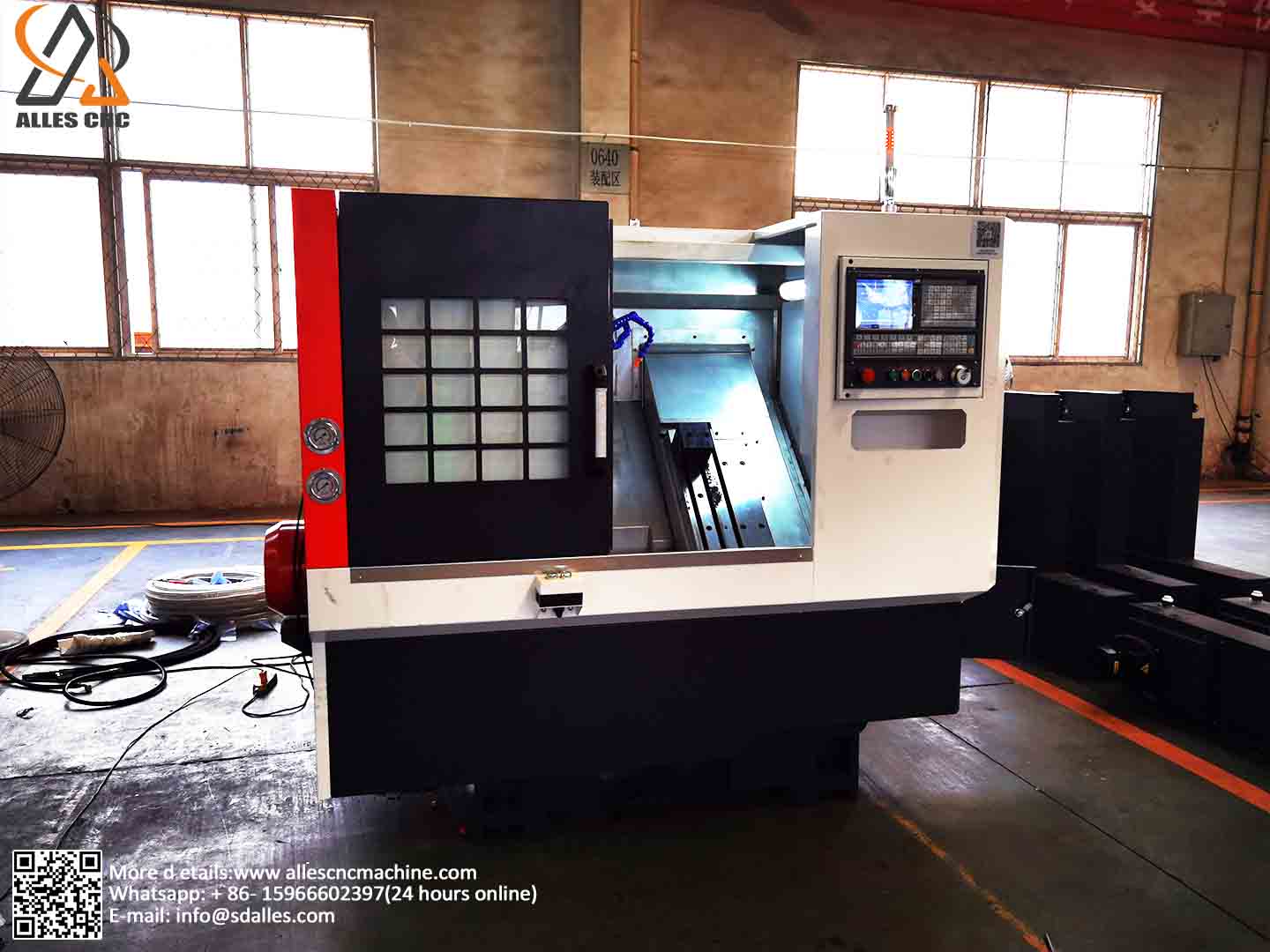 Metal Cutting CNC Lathe - Buy CNC Lathe metal, Slant Bed CNC Lathe, CNC ...