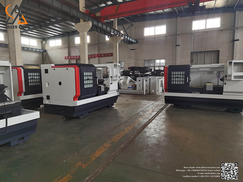 Horizontal Metal CNC Lathe Machine - Buy CNC Lathe metal, CNC Turning ...