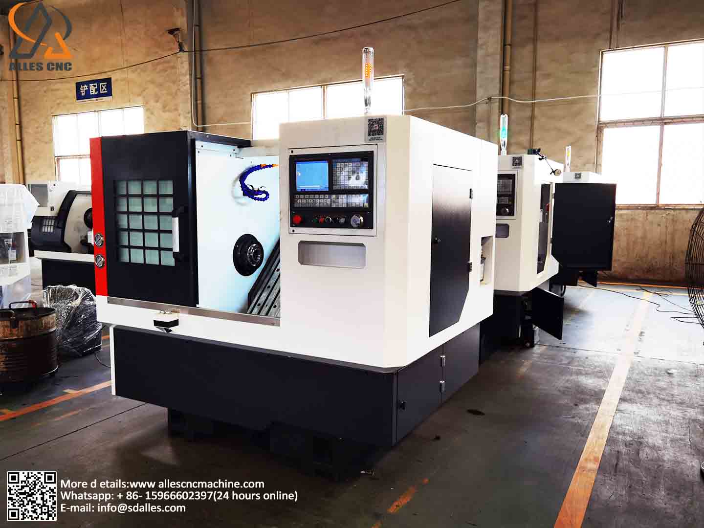 Slant Bed CNC Lathe For The Automotive Industry - Buy CNC Lathe metal ...